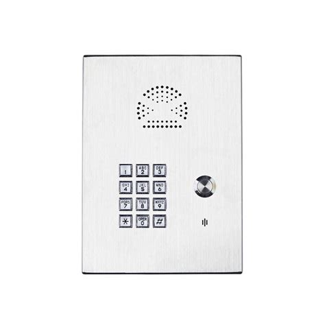 Analog SIP GSM Emergency Lab Intercom IP65 With Full Keypad