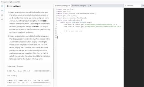 13 8 create an application named
