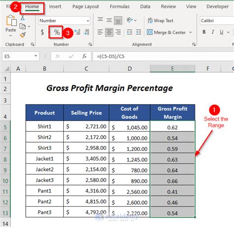 How To Calculate Margin Percentage In Excel Easy Ways ExcelDemy