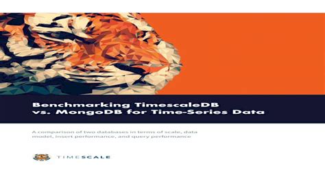 Pdf Benchmarking Timescaledb Vs Mongodb For Time Series Data