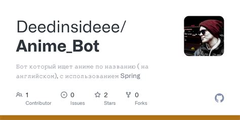 Github Deedinsideeeanimebot Бот который ищет аниме по названию