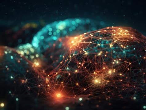 Premium Photo Global Connection Internet Technology Futuristic Network Lines Background