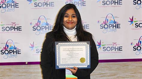 New Grad Receives Prestigious Public Health Award University Of New Haven