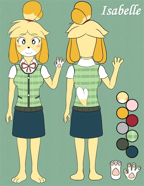 Isabelle Ref [clean] By Luckster1234 On Newgrounds