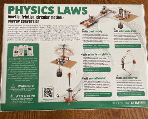 Engino Eng Stem902 Physics Laws Inertia Friction Circular Motion And Energy Values Mavin