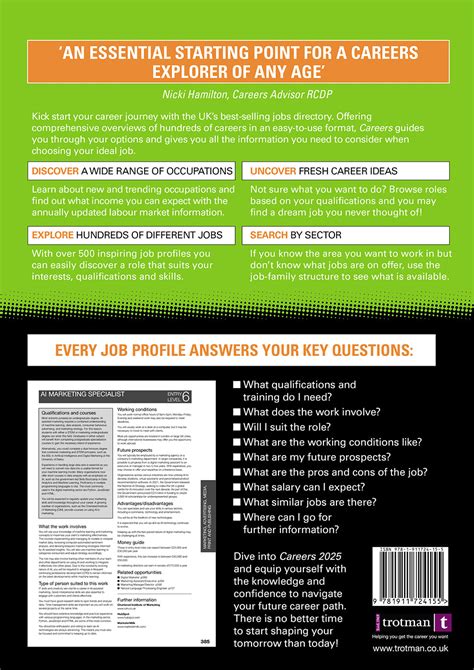 Careers 2025 Resources Trotman Indigo Publishing