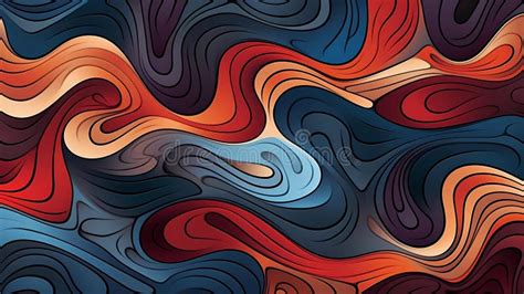 Background Wallpaper Organic Geometry Generative Ai Stock