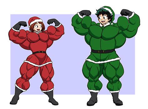 Uraraka And Midoriya By Aliloulartist7 On Deviantart
