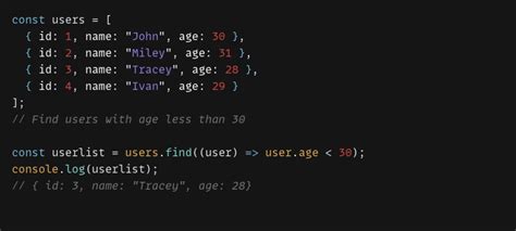 Find Vs Filter In Javascript Codeymaze Medium