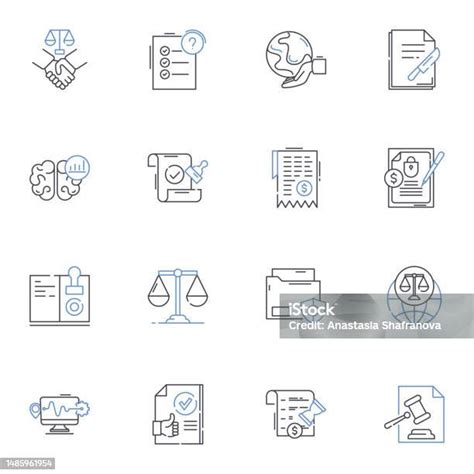 운영 팀 줄 아이콘 컬렉션입니다 효율성 생산성 물류 조정 협업 계획 커뮤니케이션 벡터 및 선형 그림 성과 조직 문제 해결 개요