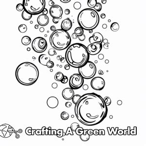 Bubble Coloring Pages Free Printable