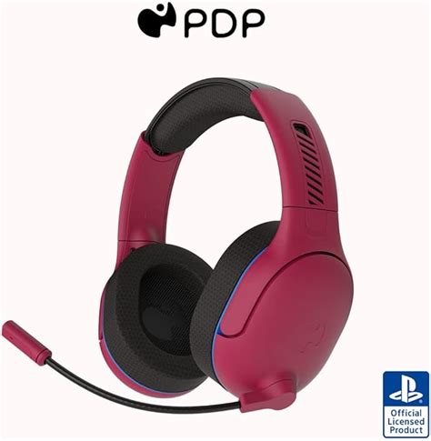 Pdp Ps Airlite Pro Wireless Headset For Playstation Red Au Video Games