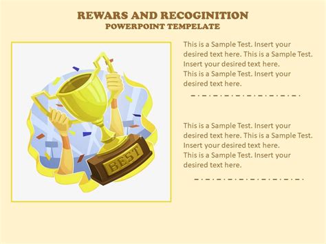 Reward And Recognition PowerPoint Template Slide Slidevilla