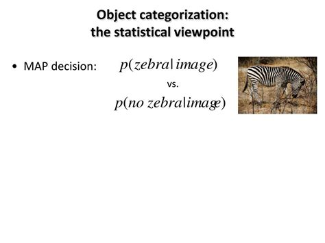 Ppt Statistical Object Recognition Powerpoint Presentation Free