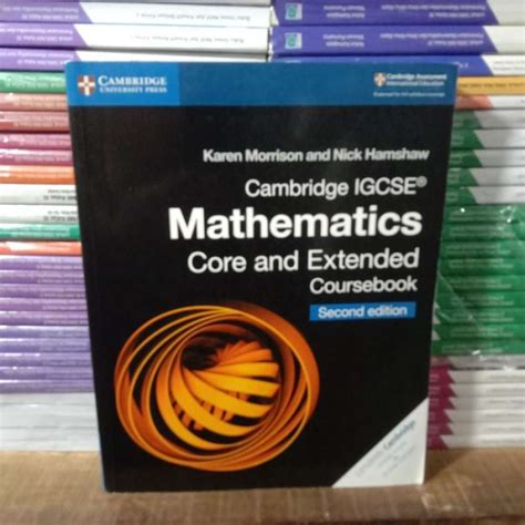 Promo Cambridge Igcse Mathematics Core And Extended Coursebook Editio Diskon 23 Di Seller Faika