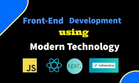 Be Your React Js Front End Developer Using Next Js Tailwind Css By