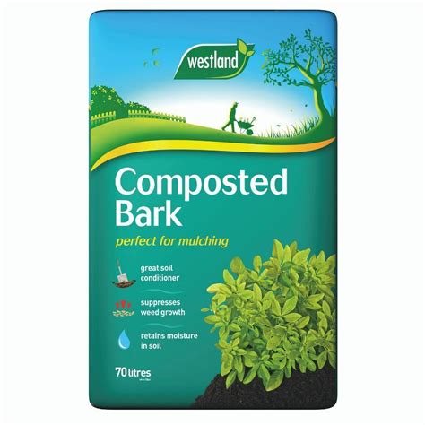 Westland Bark Mulch Decorative Landscape Bark Wood Chips Chippings