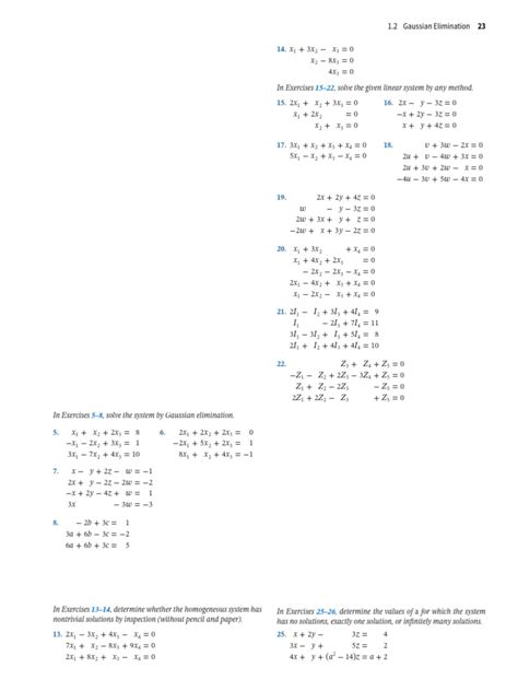 excercise for chapter 1 systems of linear equations and matrices pdf
