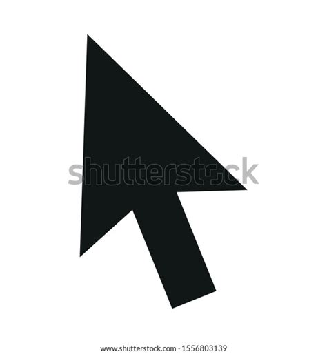 Cursor Mouse Arrow Icon Computer Pointer Stock Vector Royalty Free Shutterstock