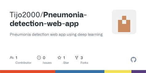 GitHub Tijo Pneumonia Detection Web App Pneumonia Detection Web