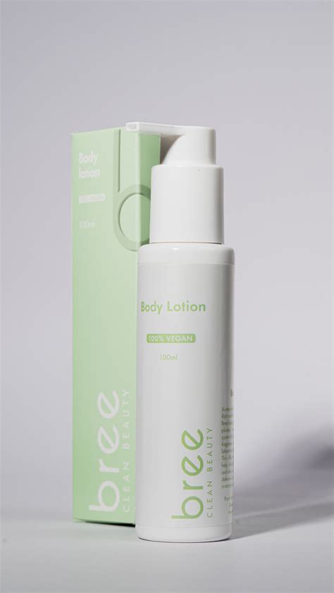 Moisturising Body Lotion Hydrating Body Lotion Bree