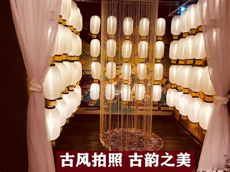 古风灯笼墙民宿网红汉服拍照灯笼日式和风装饰灯笼樱花长圆灯笼 阿里巴巴