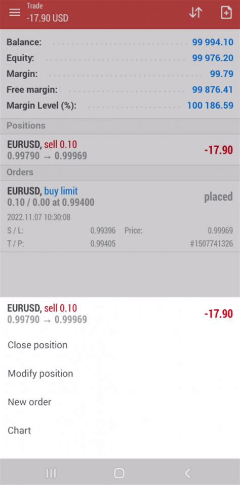 how to modify trade on mt4 mt5 and mobile get know trading