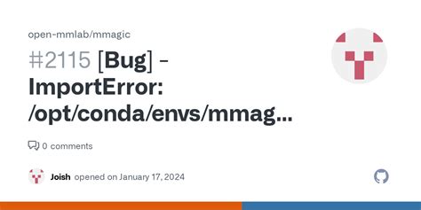 Bug ImportError Opt Conda Envs Mmagic Lib Python3 9 Site Packages