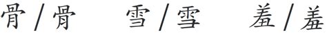 chinese character variants and fonts for language learners hacking
