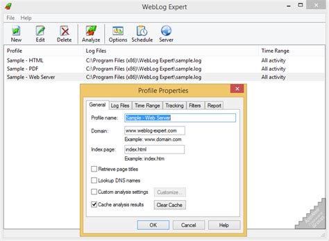 V95 Weblog Expert Fast And Powerful Website Access Log Analyzer Appnee Freeware Group