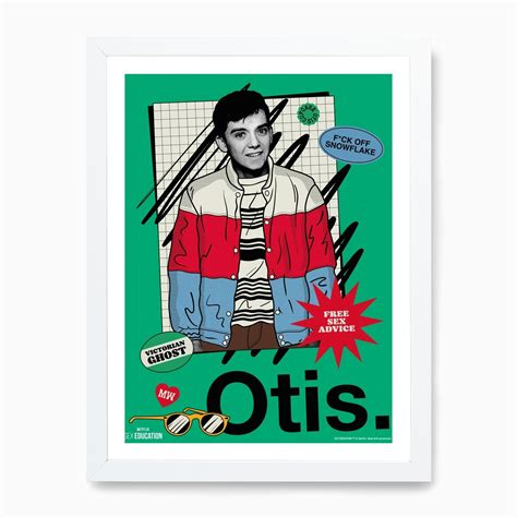 Snowflake Art Print By Netflix Sex Education Posters Fy