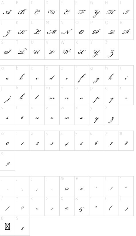 Hlt Bickham Script Pro Regular Font Details