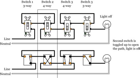 4 Way Switch Connection