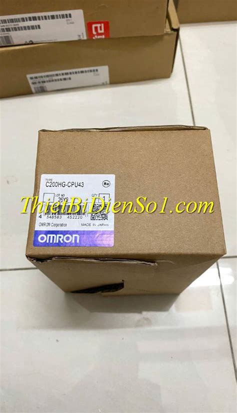 Bộ lập trình PLC C200HG CPU43 Omron Công Ty Thiết Bị Điện Số 1