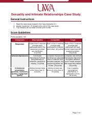 Sexuality And Intimate Relationships Case Study Pdf Sexuality And Intimate Relationships Case