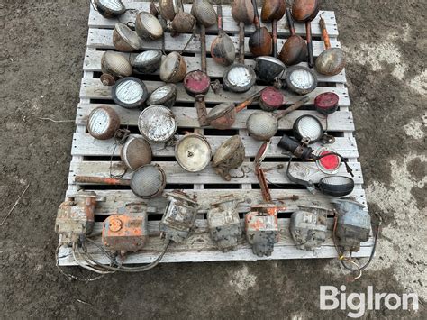 Antique Tractorimplement Lights And Magnetos Agriculture Bigiron