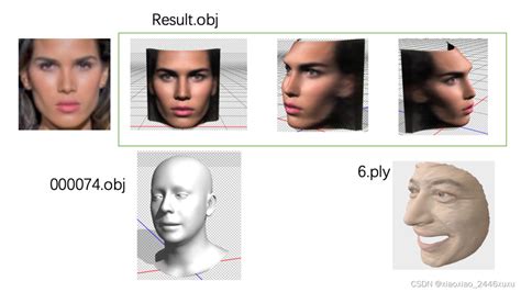 理解三维人脸重建：从obj和ply文件解析 Csdn博客