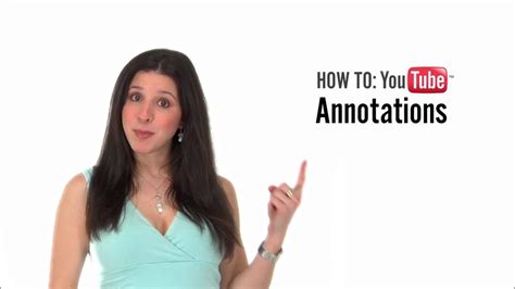 the four types of youtube annotations youtube