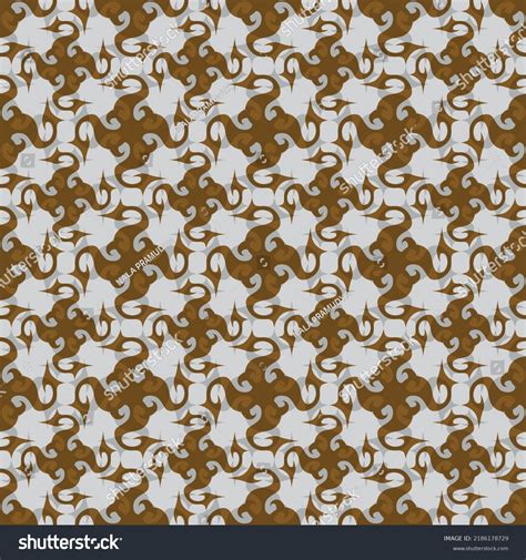 Swastika Batik Java Seamless Pattern Stock Vector Royalty Free Shutterstock