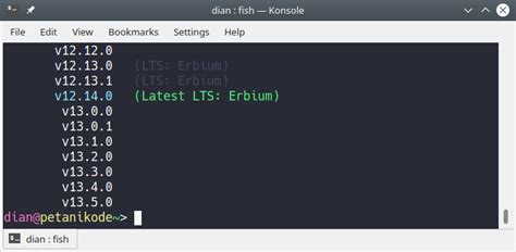 Cara Menggunakan Nvm Untuk Manajemen Versi Nodejs