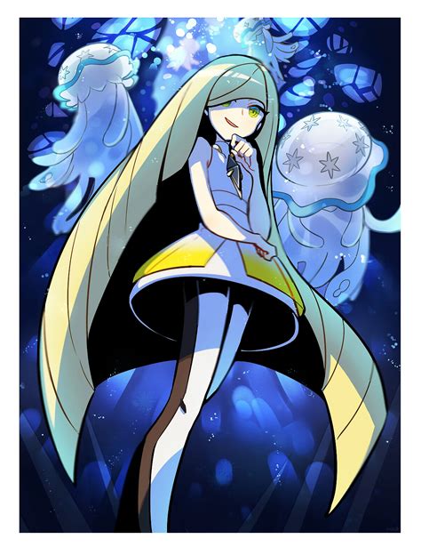 Lusamine And Nihilego Pokemon And More Drawn By Keijou Cave