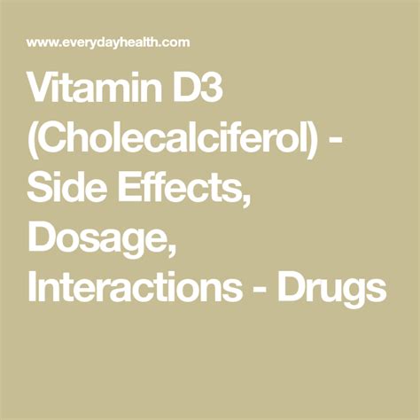 Vitamin D Side Effects Artofit
