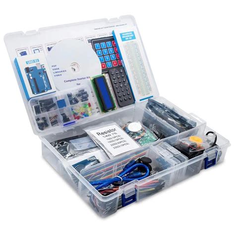 Arduino Uno R3 Learning Kit Arduino Starter Kit Official Plastic Box