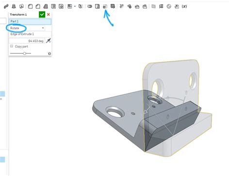 Move Part To X Axis Onshape