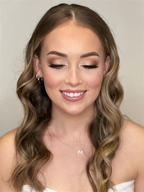 Simple Wedding Makeup Glam Wedding Makeup Wedding Makeup For Brown