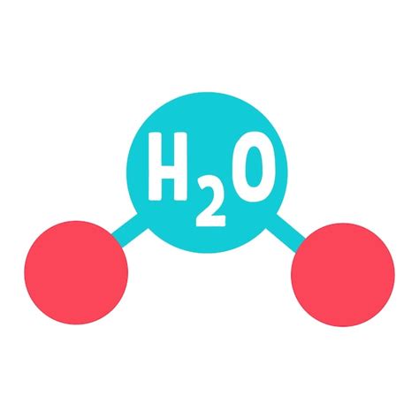 화합물 세미 플랫 컬러 벡터 개체 프리미엄 벡터