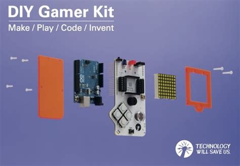 DIY Gamer Kit Lets You Build And Program Your Own Handheld Games Console