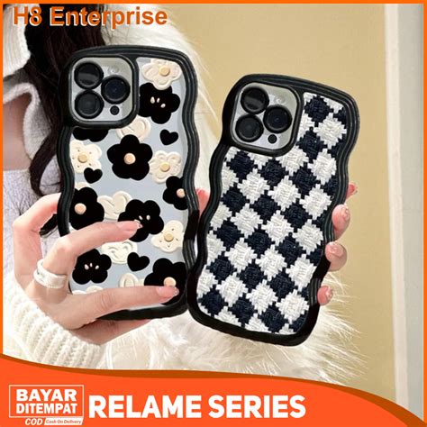 Jual Case Realme C C C C Y C Y Casing Couple Black Rose Premium Shopee Indonesia