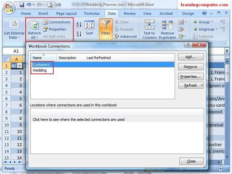Microsoft Excel Office Data Tab Excel 2007