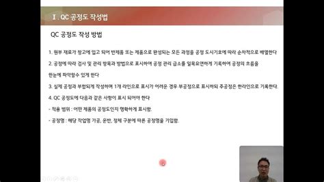 24 협력사 품질관리 실무교육 Qc 공정도 활용법 1 Youtube